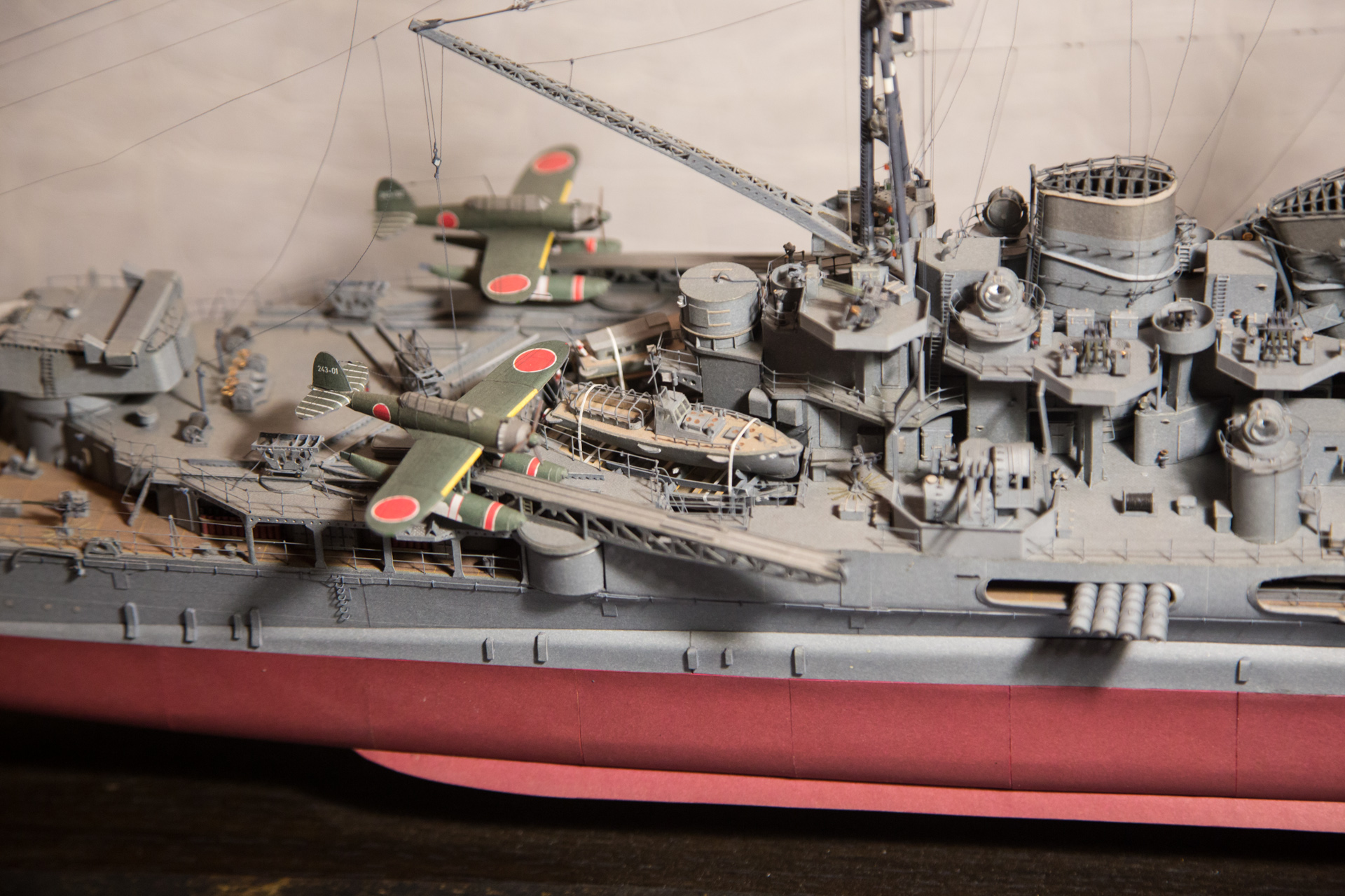 Модель корабля IJN MAYA - Верфь на Столе