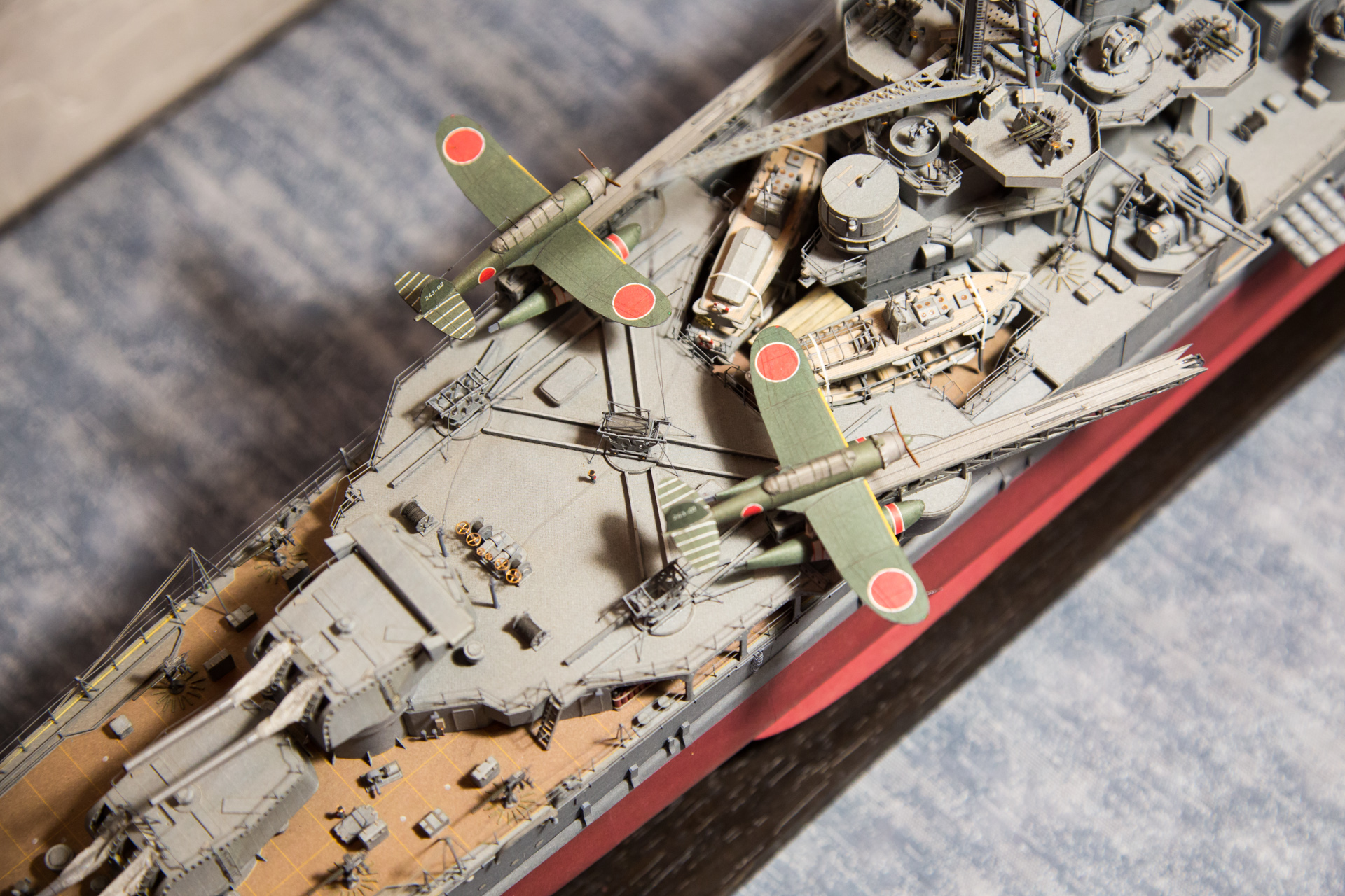 Модель корабля IJN MAYA - Верфь на Столе