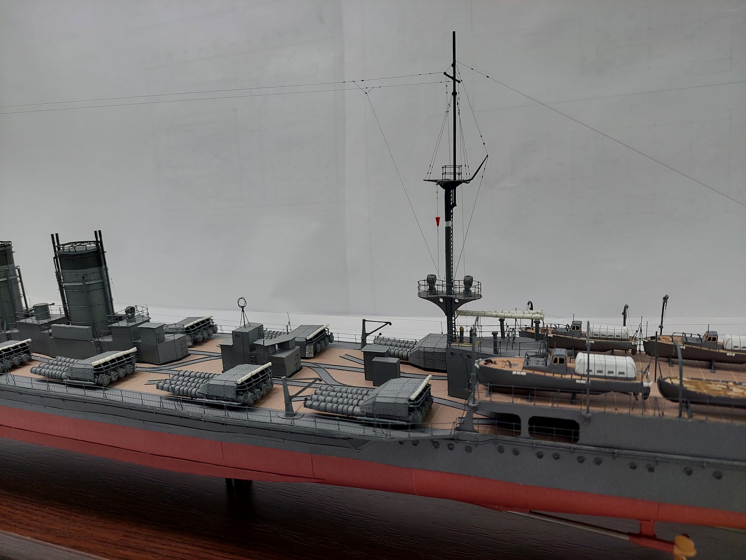 Модель корабля IJN «Kitakami» - Верфь на Столе