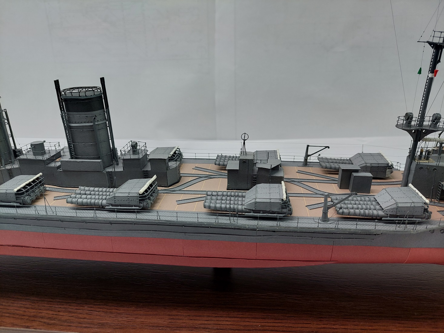 Модель корабля IJN «Kitakami» - Верфь на Столе