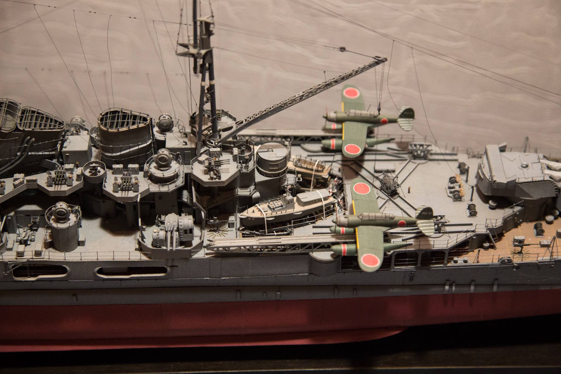 Модель корабля IJN MAYA - Верфь на Столе